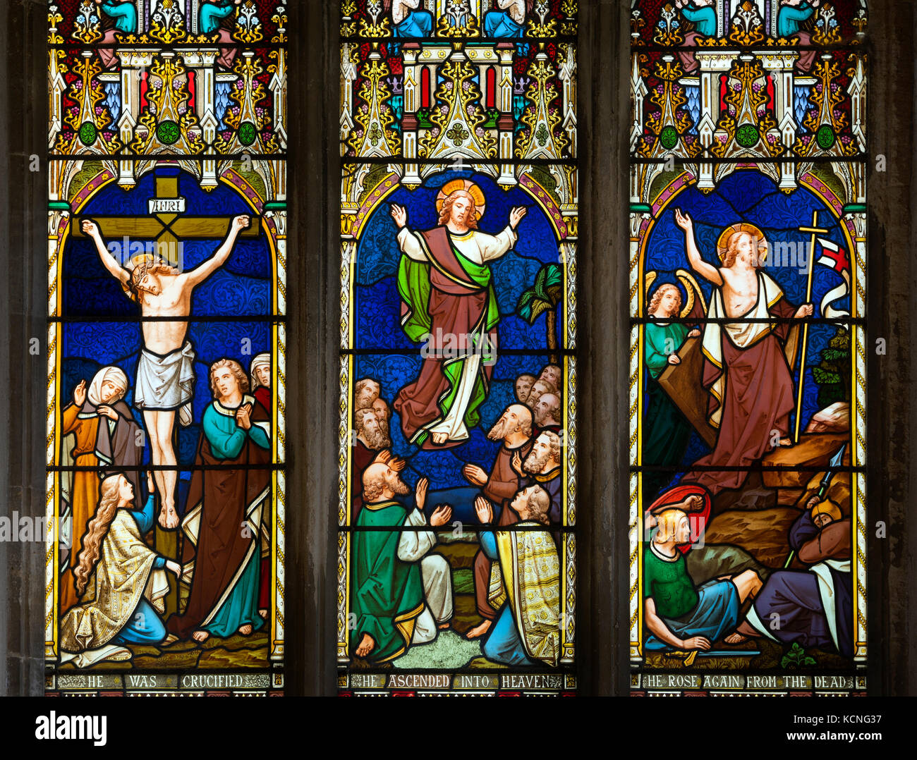 Resurrection Stained Glass