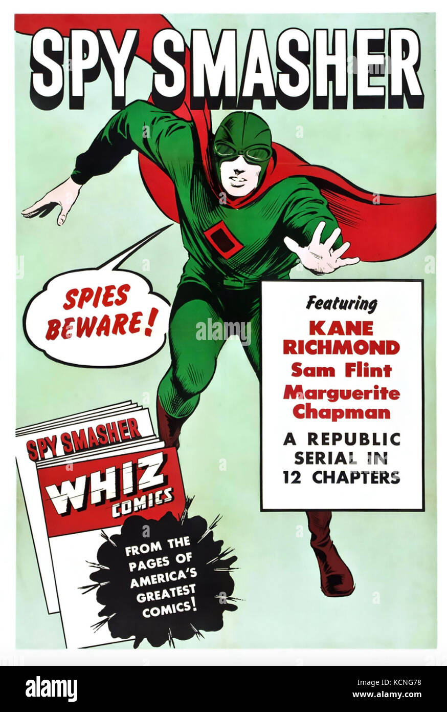 Spy Smasher 1942 Republic Pictures Film Serial With Marguerite Chapman