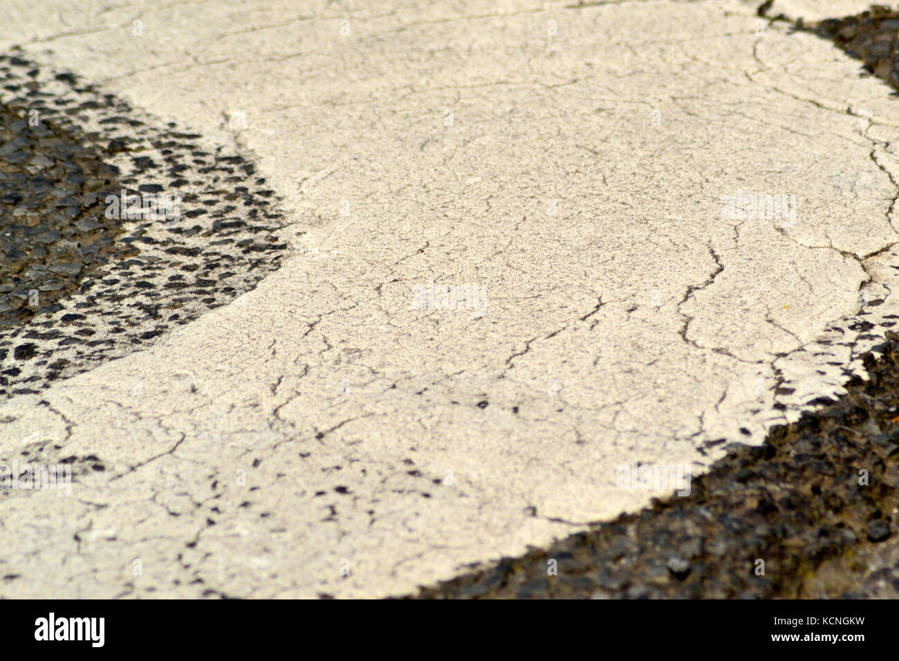 Line on the ground, made with paint Stock Photo - Alamy