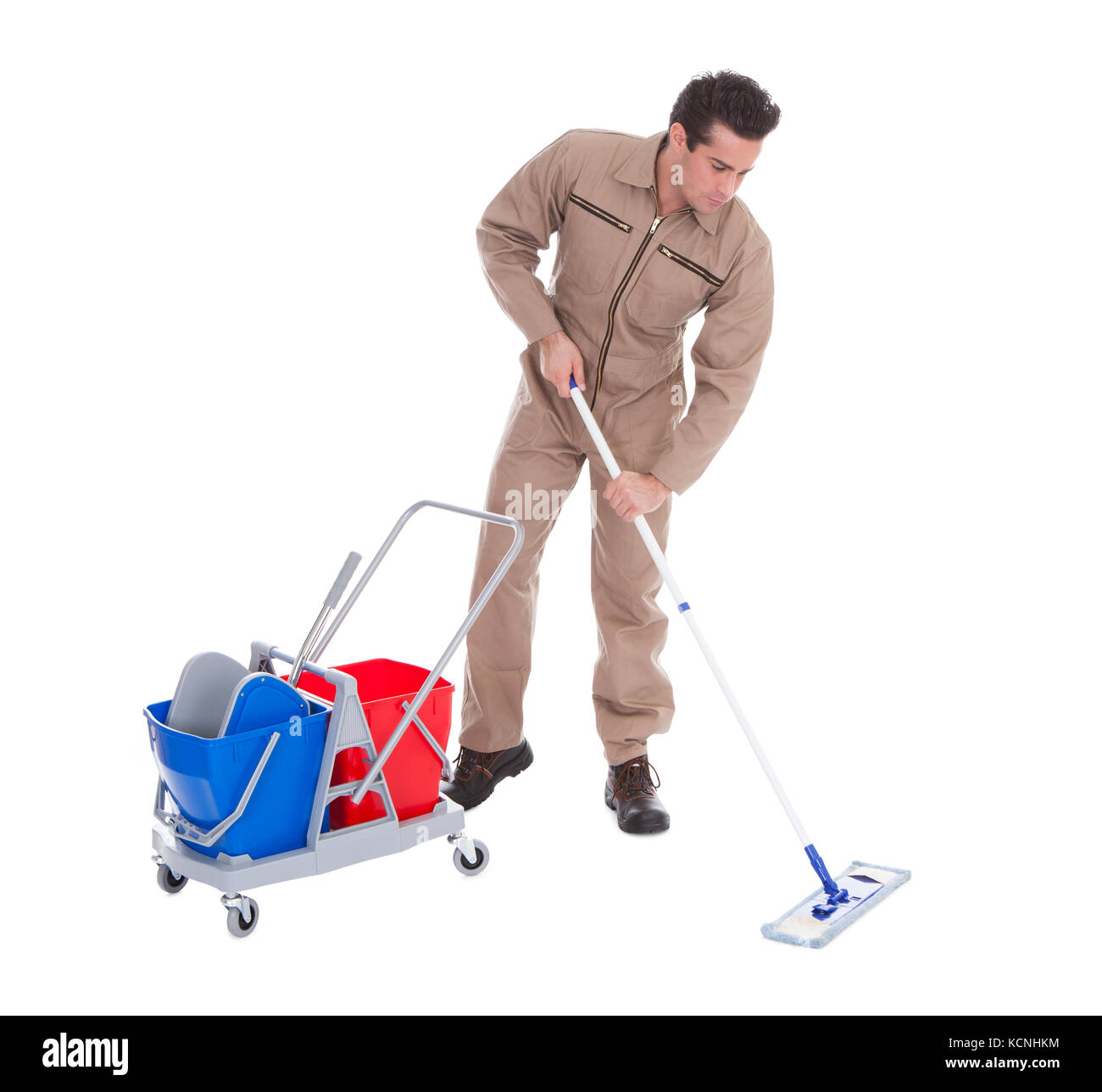 People industrial cleaning Cut Out Stock Images & Pictures - Alamy