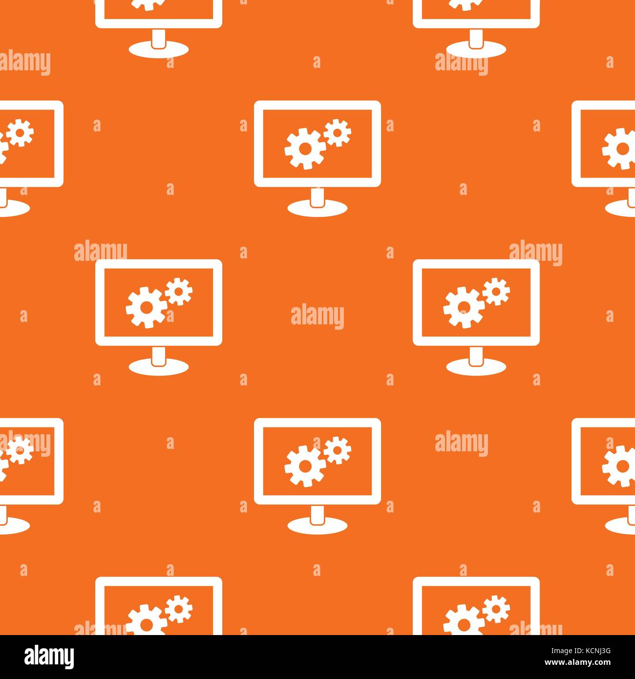 Monitor settings pattern seamless Stock Vector Image & Art - Alamy
