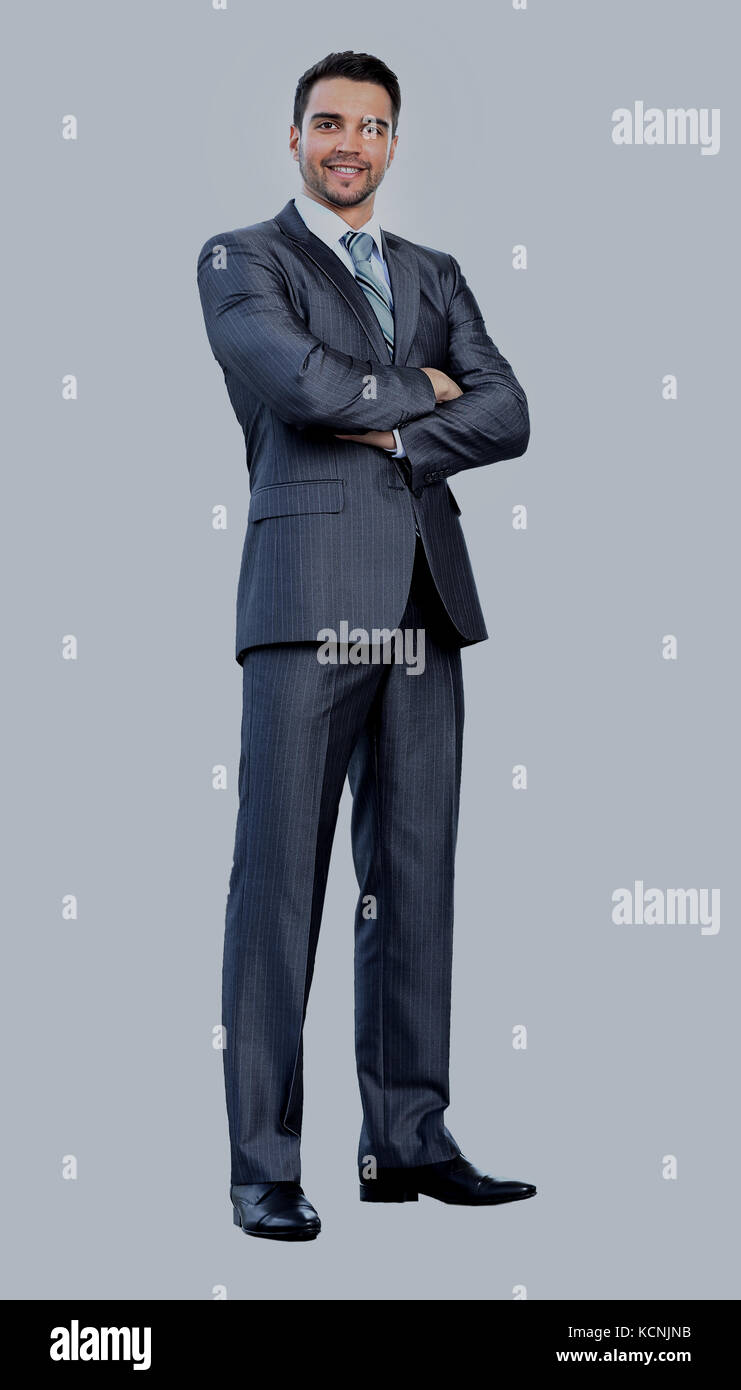 businessman isolated on white Stock Photo - Alamy