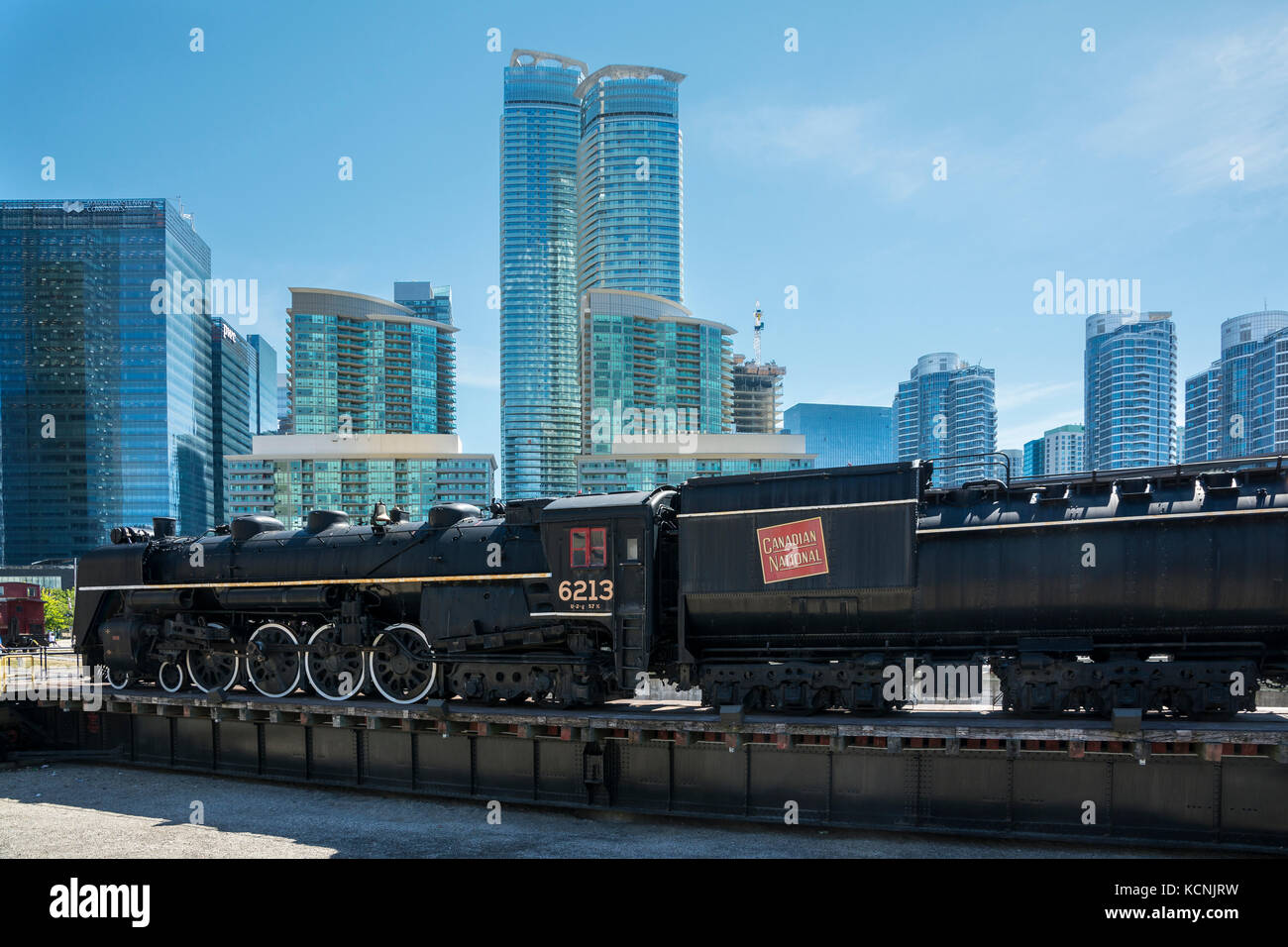 Toronto,Canada-august 2,2015:one of the trains displayed at Toronto's ...