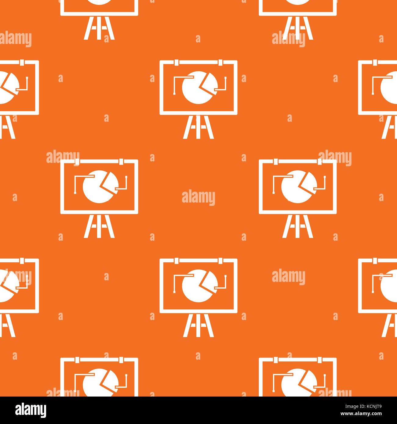 Flip chart with statistics pattern seamless Stock Vector Image & Art ...