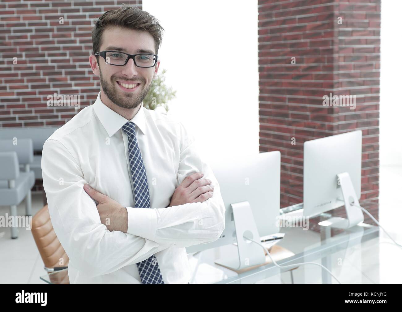 portrait of a prospective employee Stock Photo - Alamy