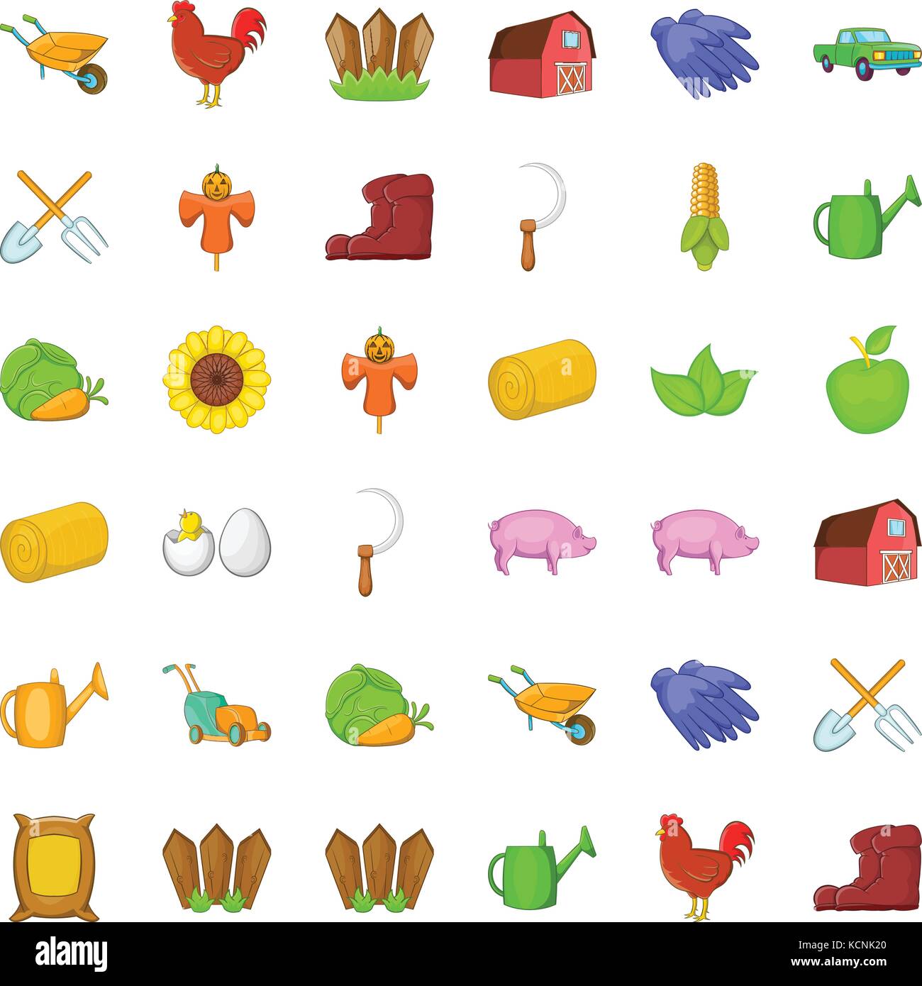 Boot icons set, cartoon style Stock Vector Image & Art - Alamy