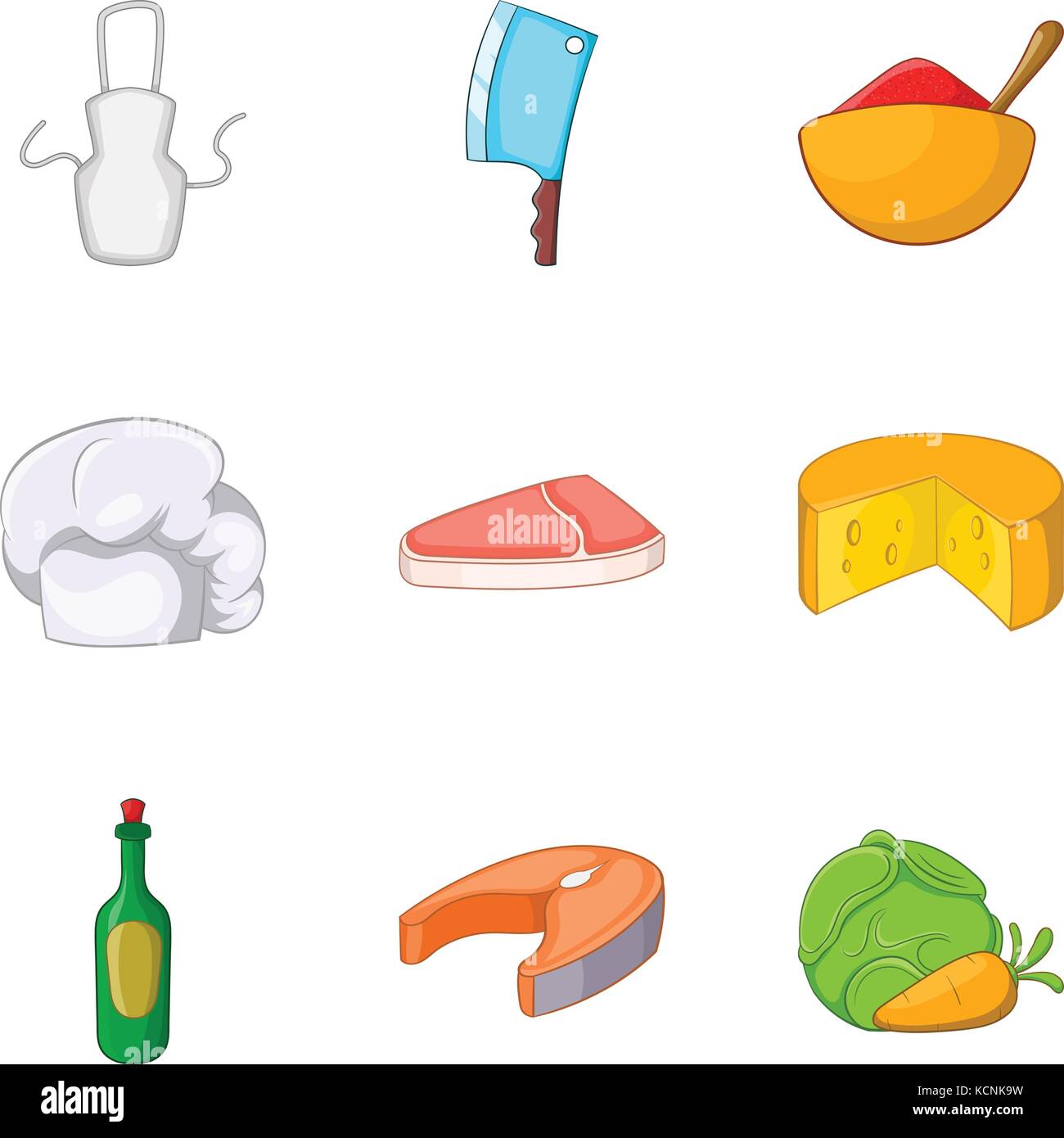 Fish steak icons set, cartoon style Stock Vector Image & Art - Alamy Fish steak icons set, cartoon style Stock Vector Image & Art - Alamy