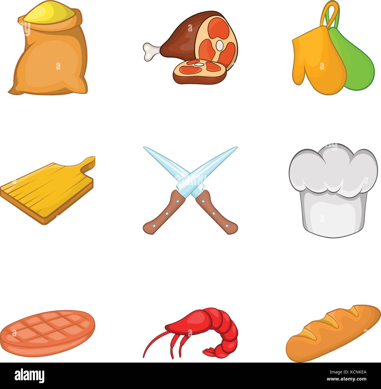 Steak icons set, cartoon style Stock Vector Image & Art - Alamy Steak icons set, cartoon style Stock Vector Image & Art - Alamy