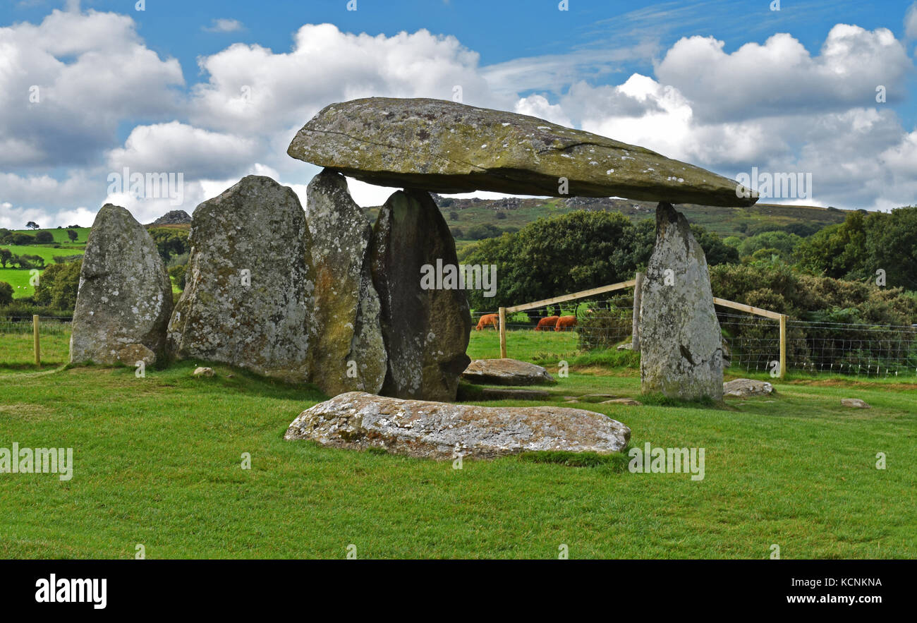 Pentre Ifan, Wales Stock Photo - Alamy