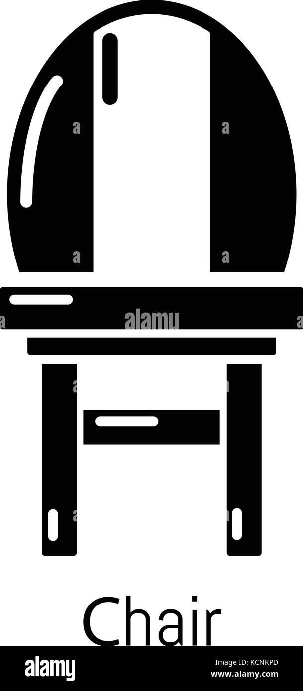 High back stool Stock Vector Images - Alamy