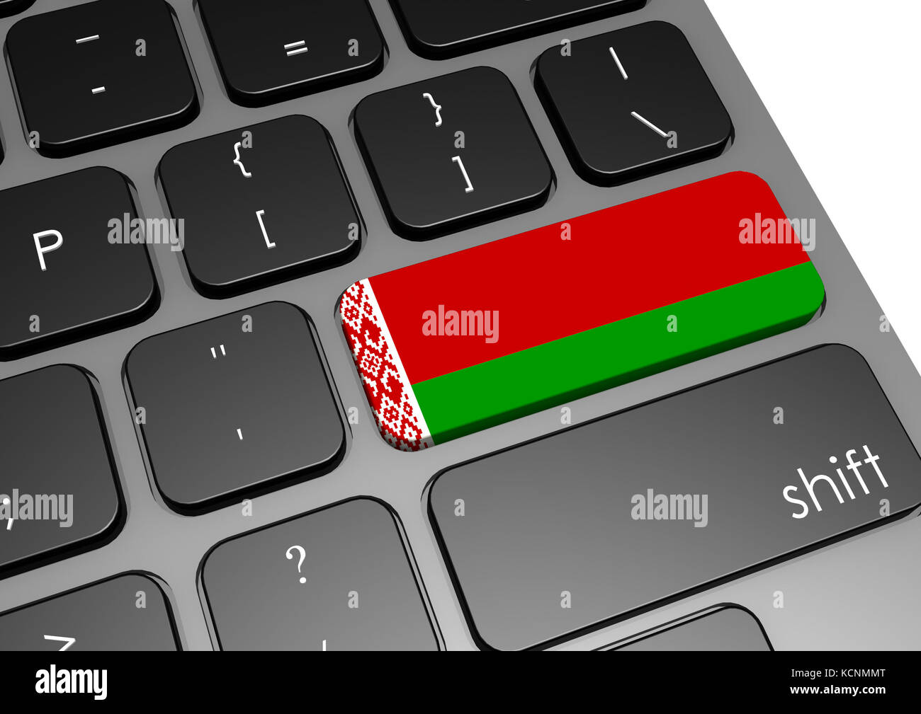 Belarus keyboard image with hi-res rendered artwork that could be used ...