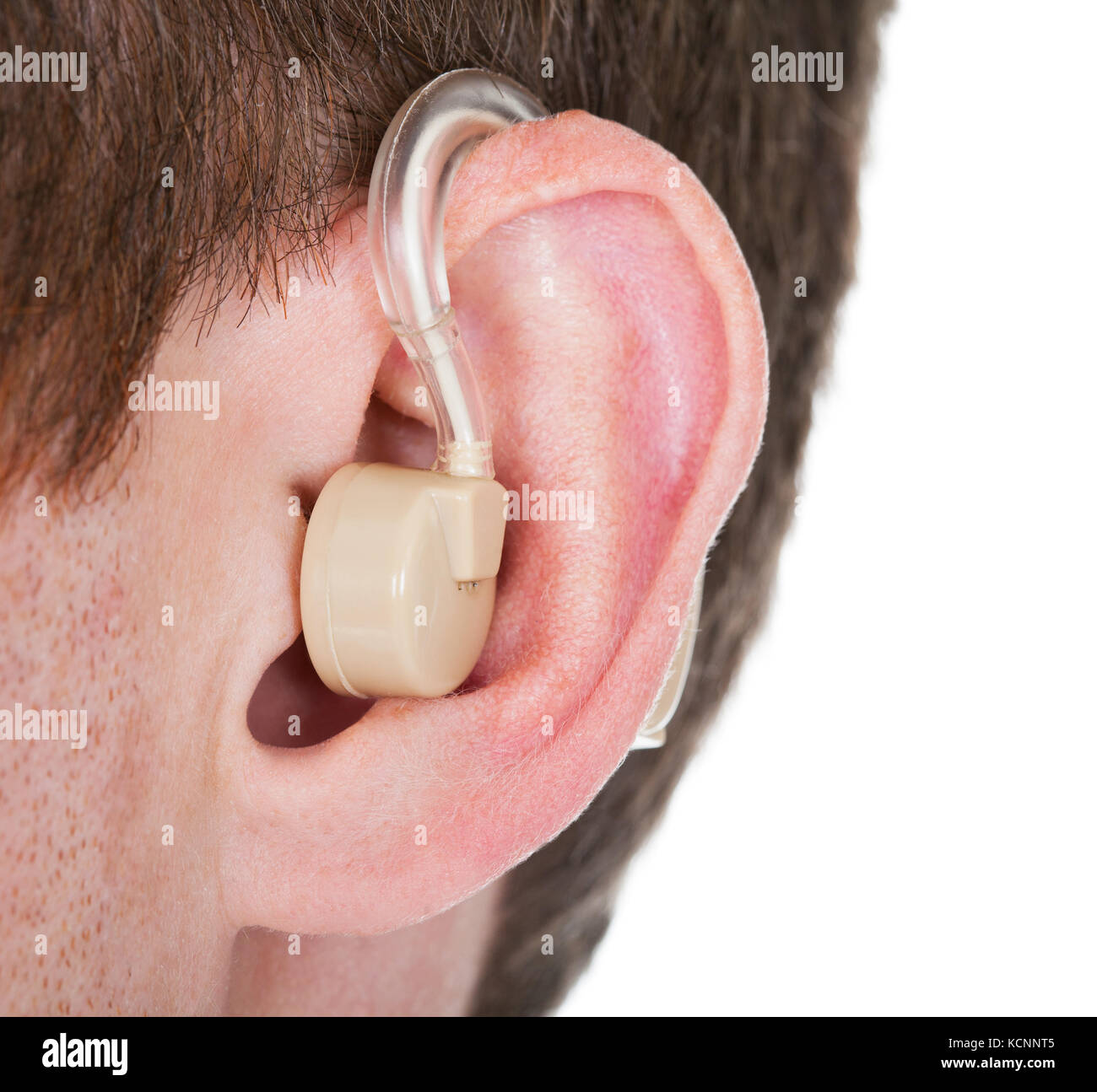 Hearing aid ear hi-res stock photography and images - Alamy