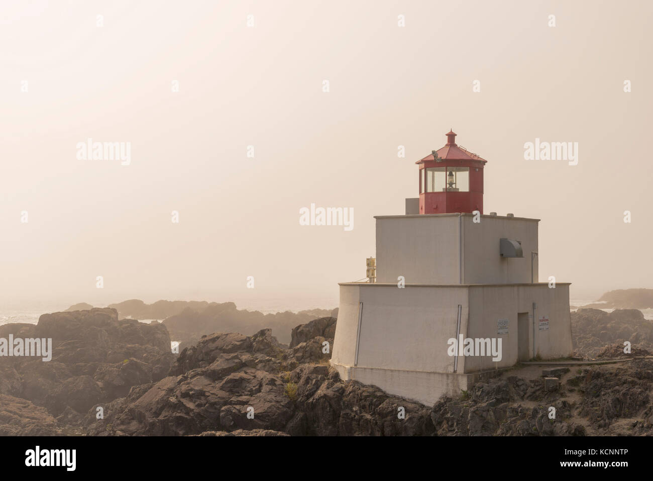 Amphitrite Point Lighthouse Stock Photo - Alamy