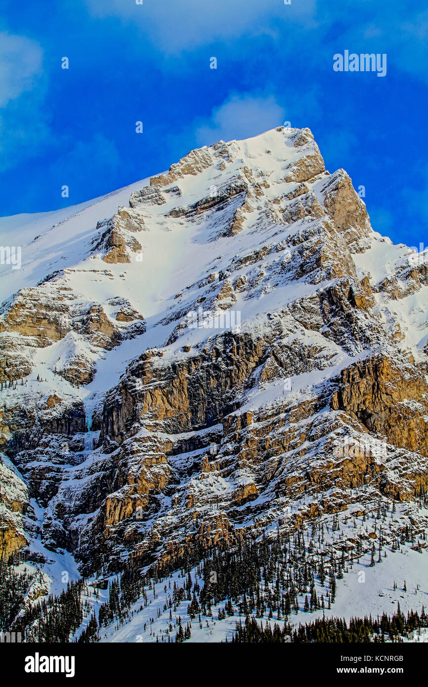 Kananaskis Mountains part of the Canadian Rockies. Rugged, rocky ...