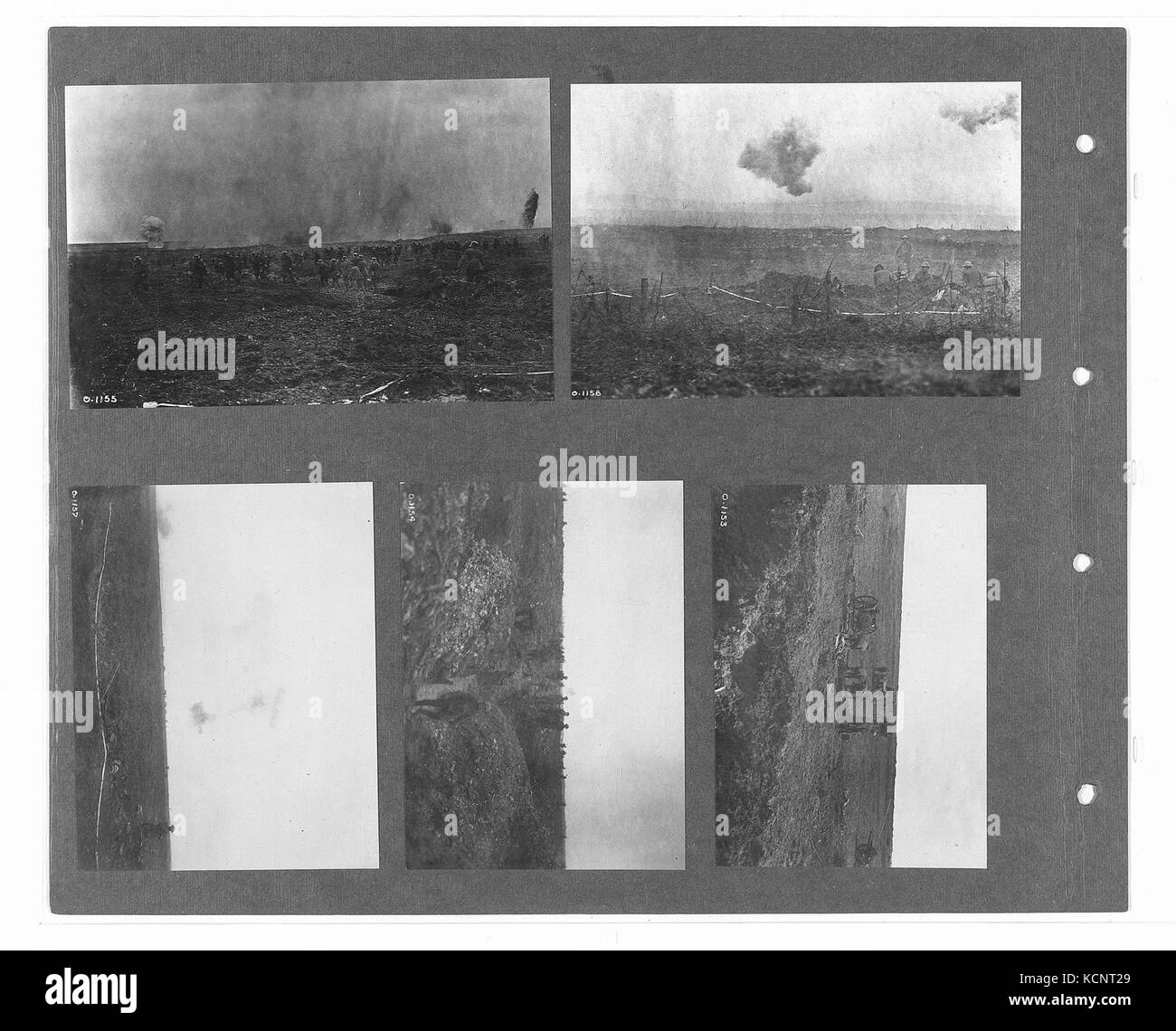 A series of official war photographs from Canada, documenting key ...
