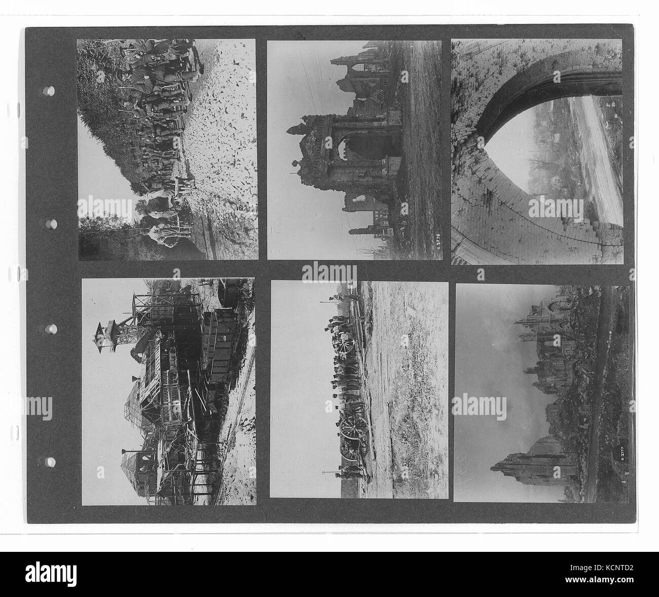 This collection of Canadian official war photographs includes images ...