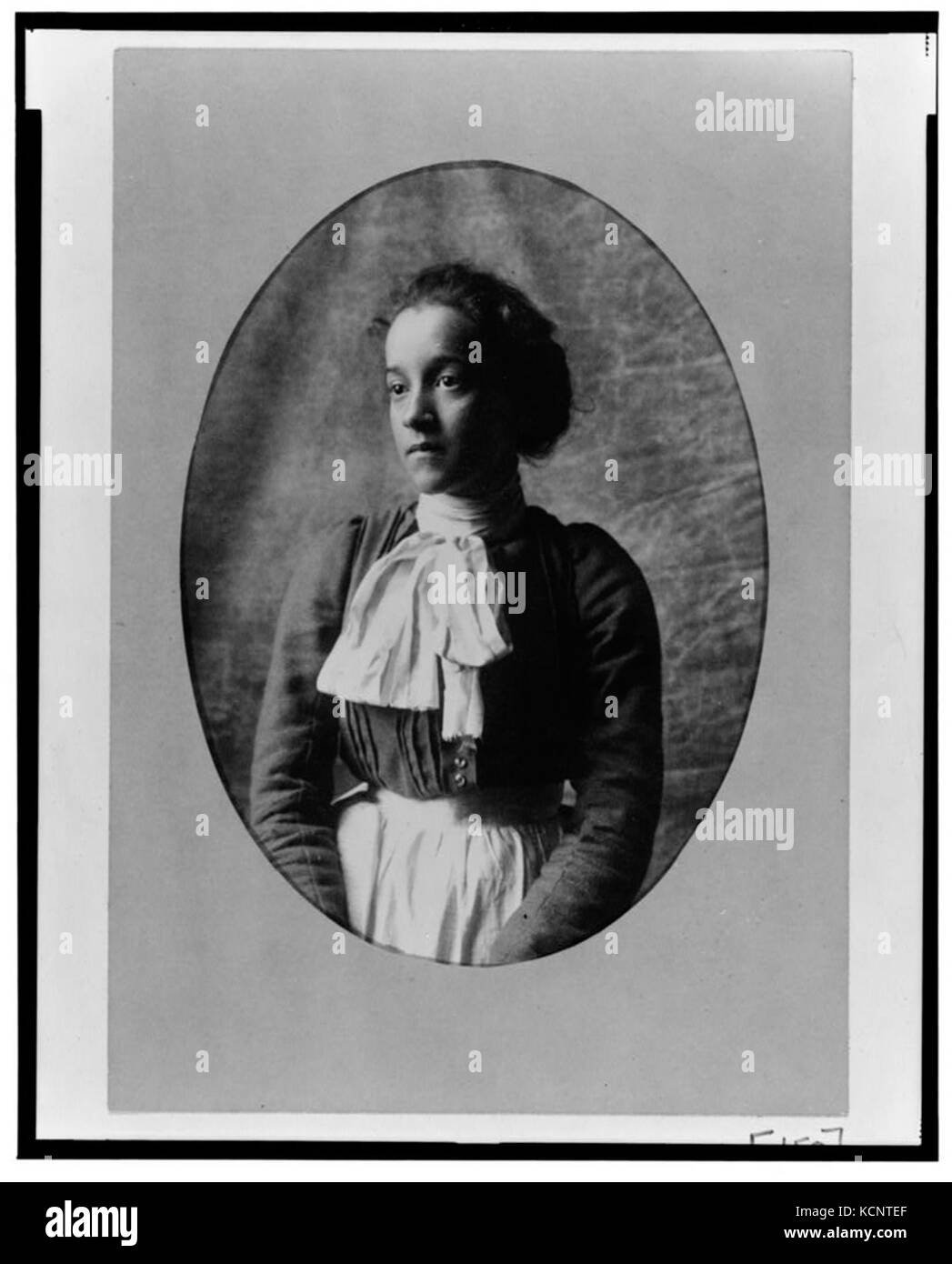African American woman, half length portrait, facing left LCCN99472160 ...