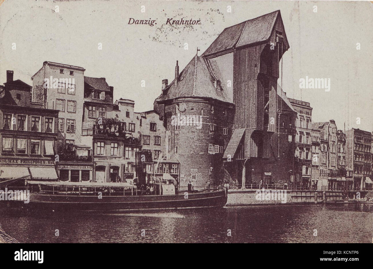 Old danzig map hi-res stock photography and images - Alamy