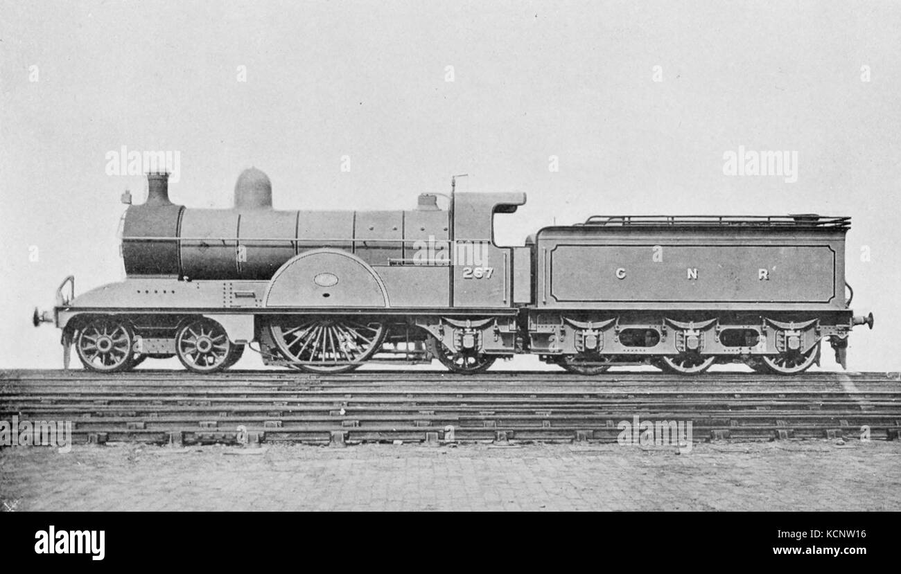 Railway steam gnr locomotive hi-res stock photography and images - Alamy