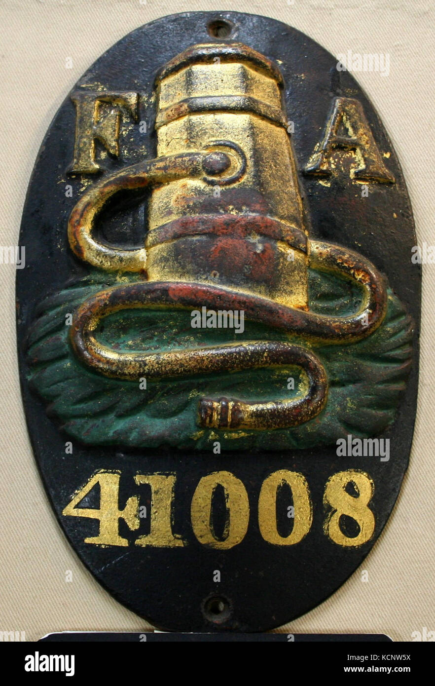 Fire mark for Fire Association of Philadelphia in Philadelphia ...