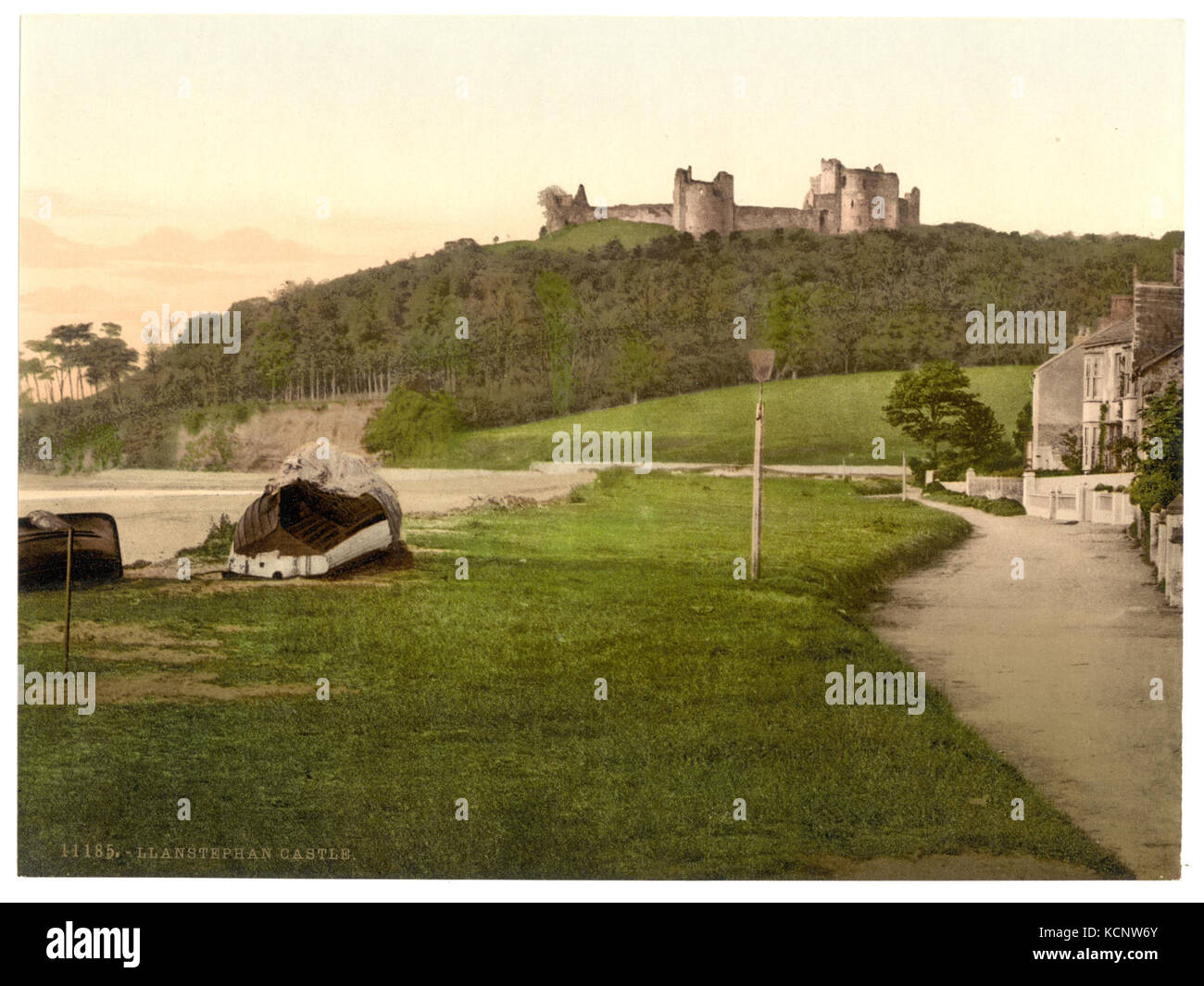 History of llansteffan hi-res stock photography and images - Alamy