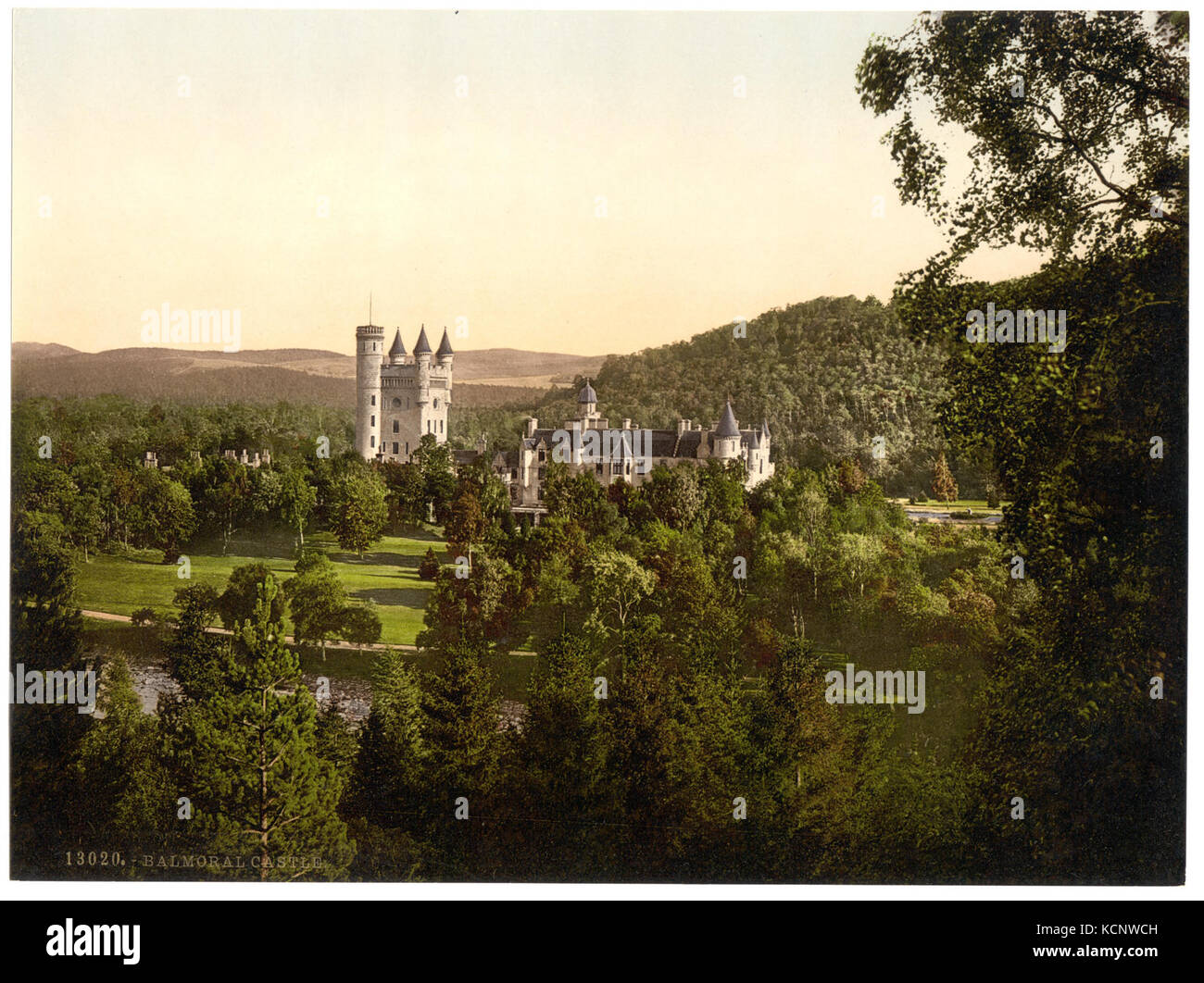 Map scotland balmoral hi-res stock photography and images - Alamy