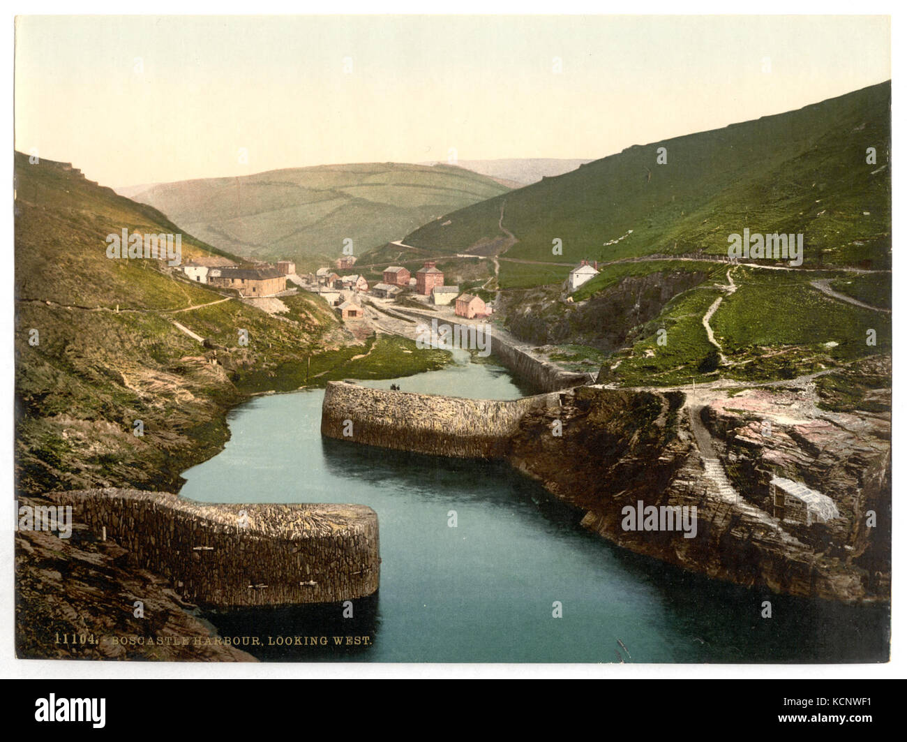 Map of boscastle hi-res stock photography and images - Alamy