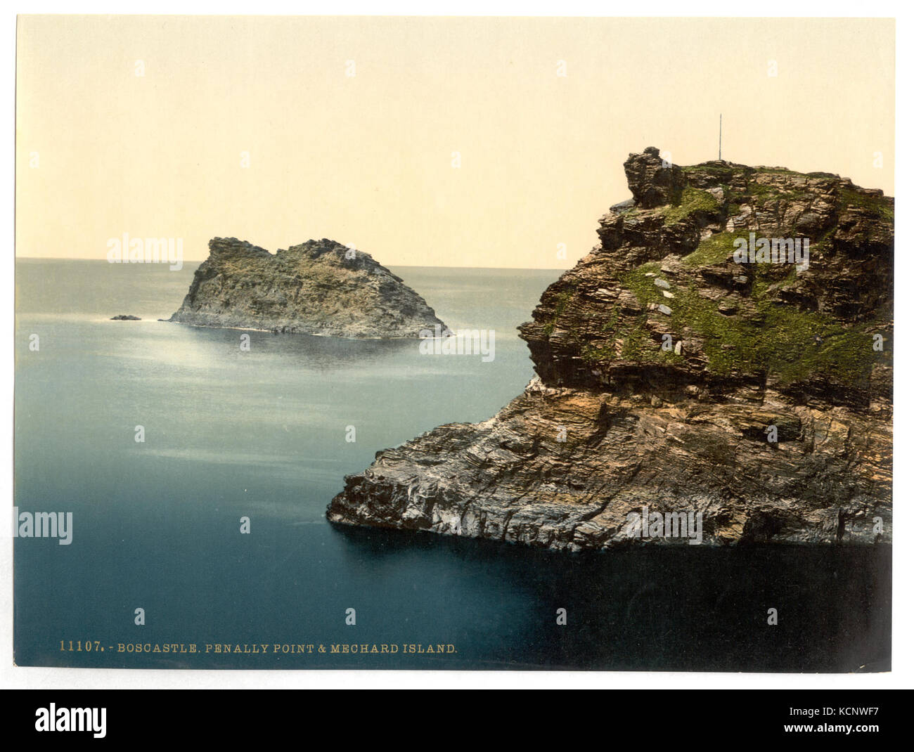 Map of boscastle hi-res stock photography and images - Alamy