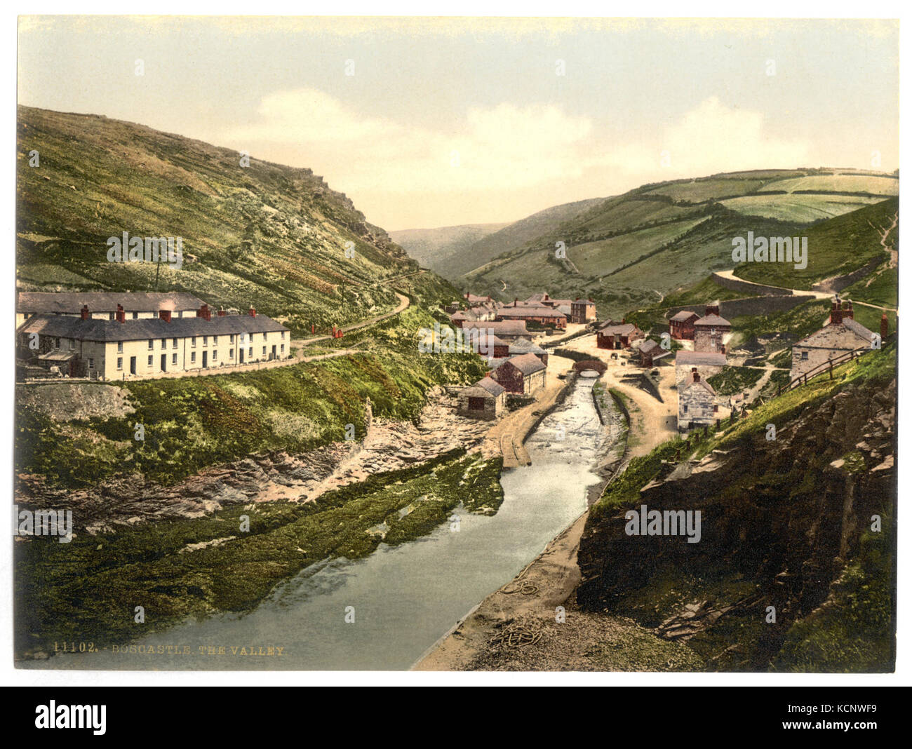 Map of boscastle hi-res stock photography and images - Alamy