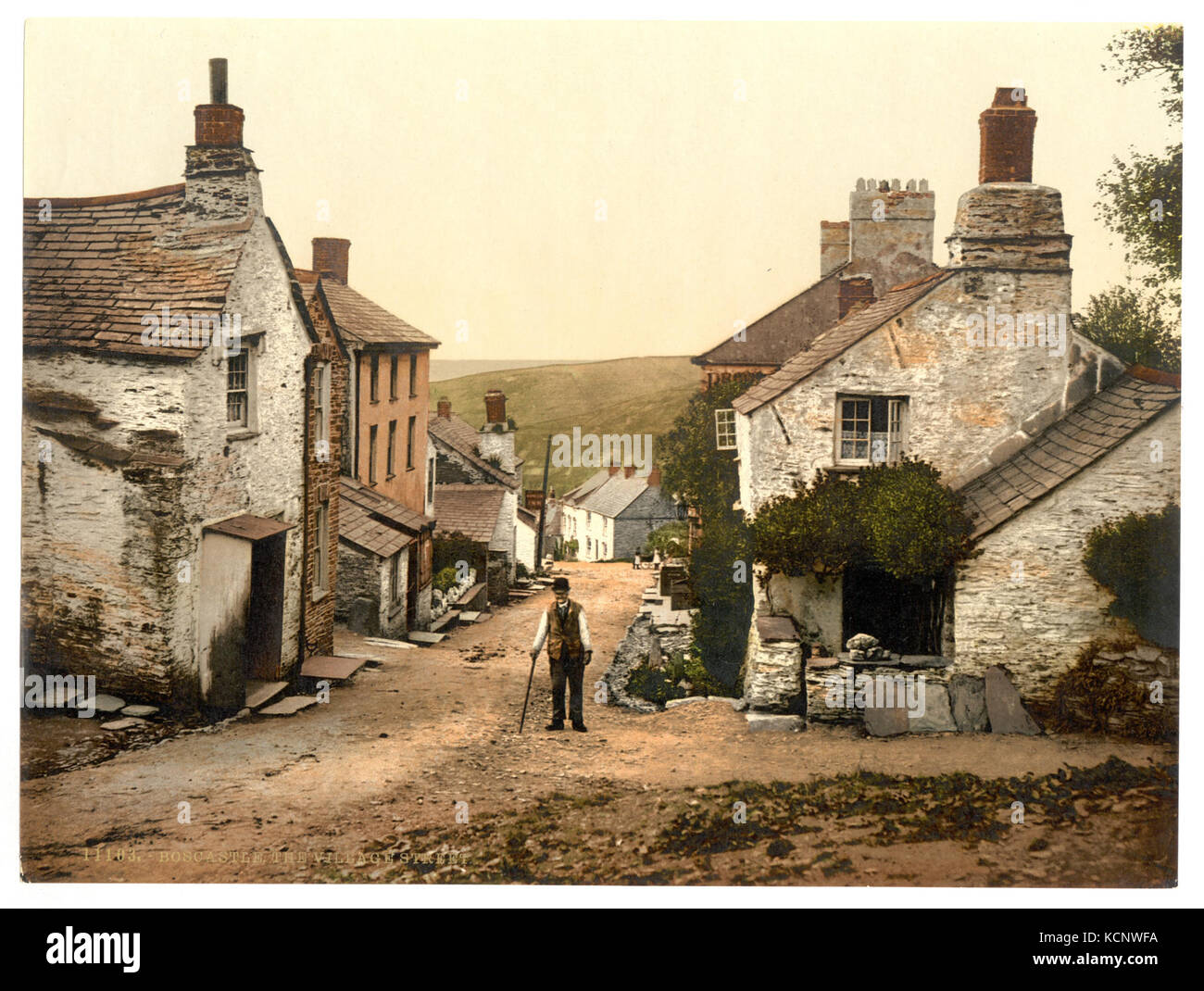 Map of boscastle hi-res stock photography and images - Alamy