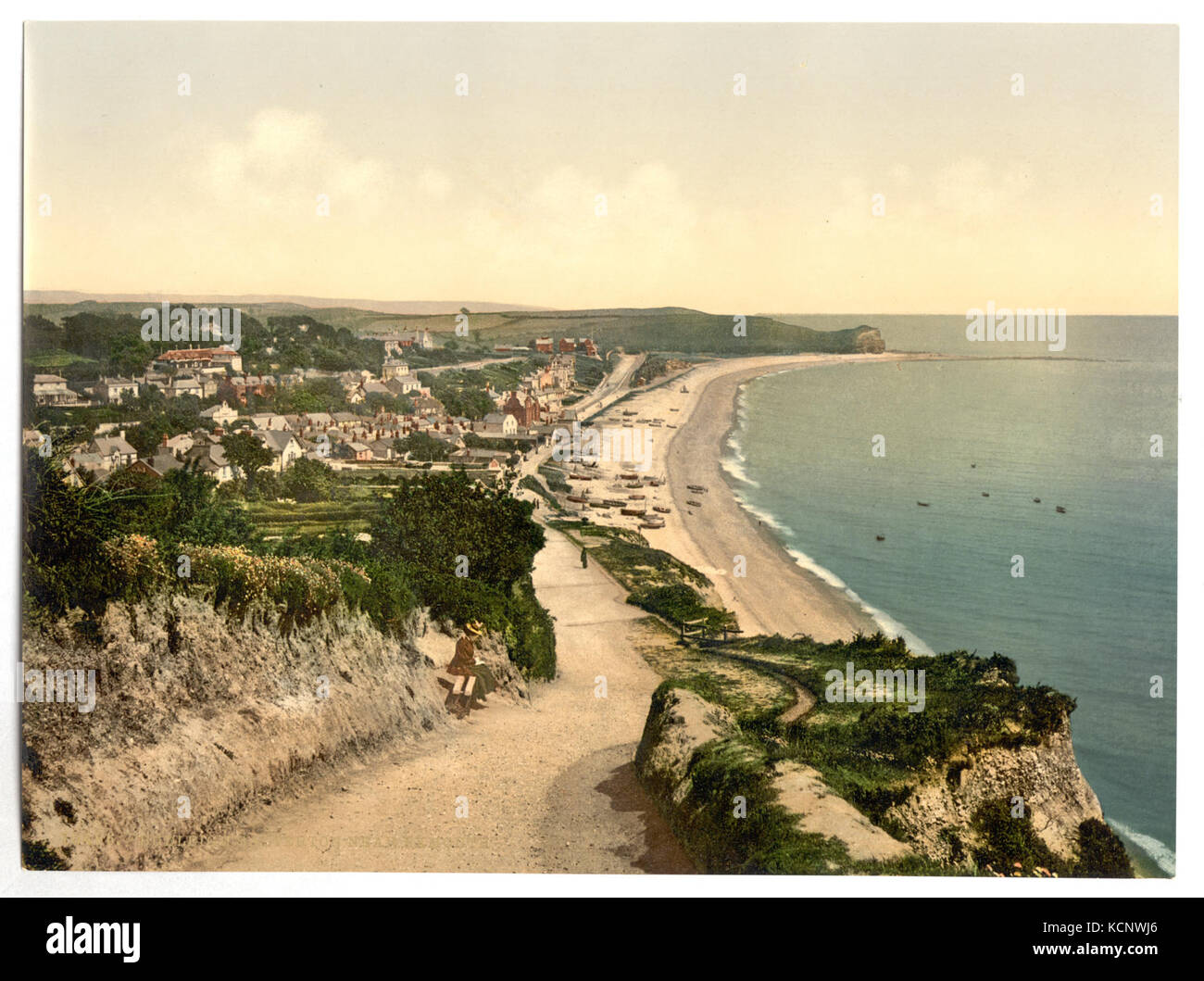 Map of exmouth hi-res stock photography and images - Alamy