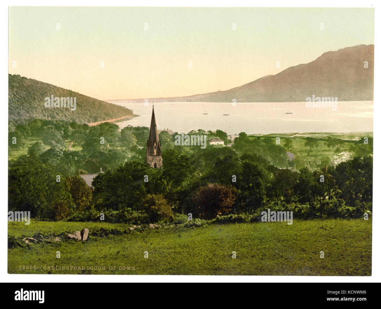 Map of county down hi-res stock photography and images - Alamy