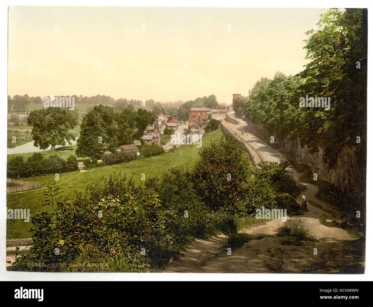 Map of ross on wye hi-res stock photography and images - Alamy