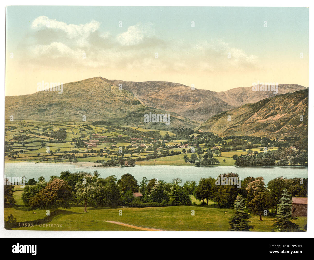 Map of coniston hi-res stock photography and images - Alamy