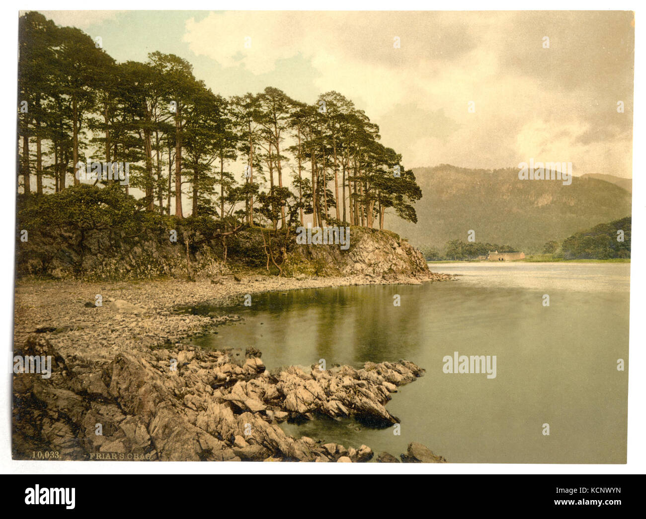 Derwentwater and Keswick, Friars' Crag, Lake District, England ...