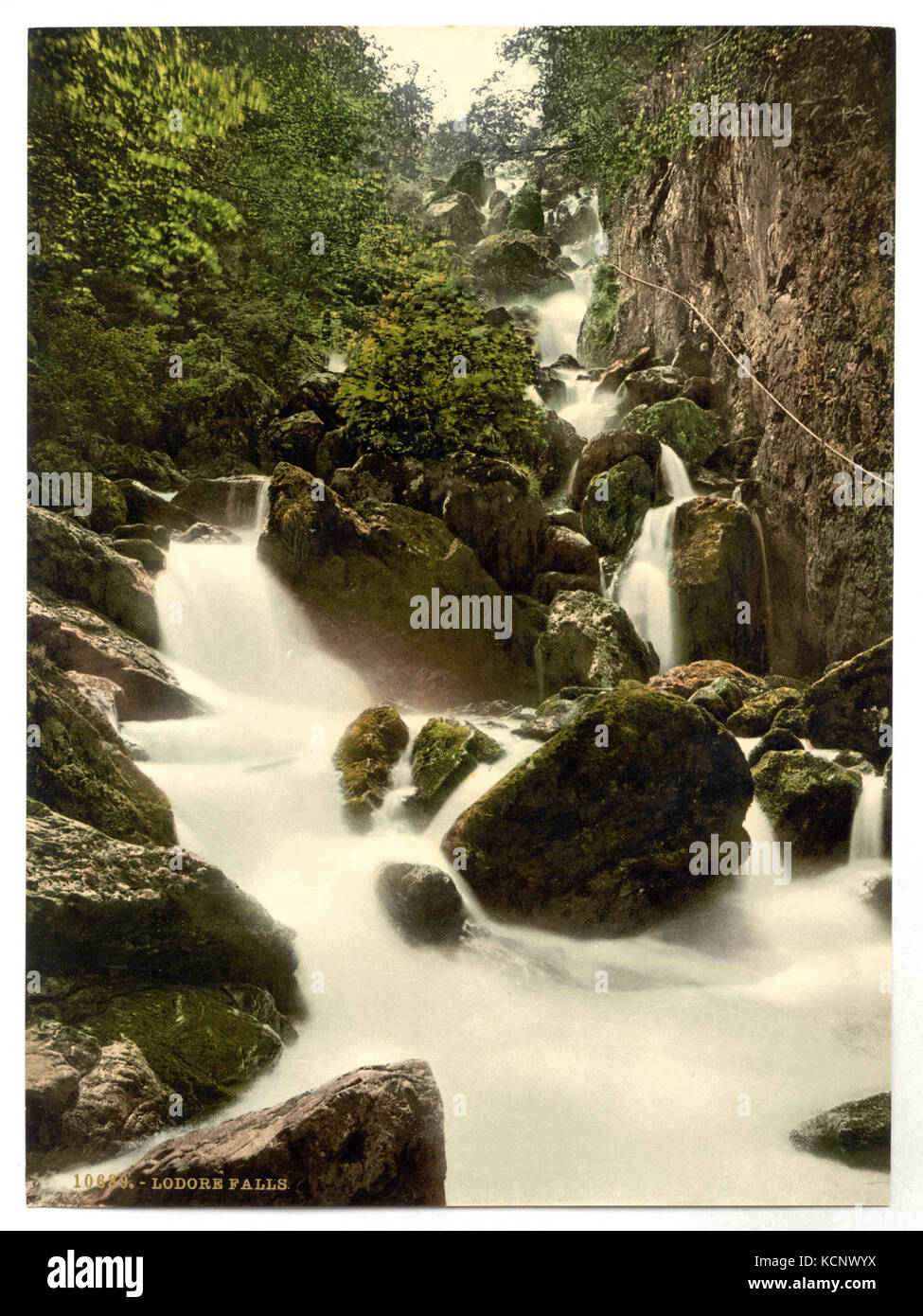 Lodore falls map hi-res stock photography and images - Alamy