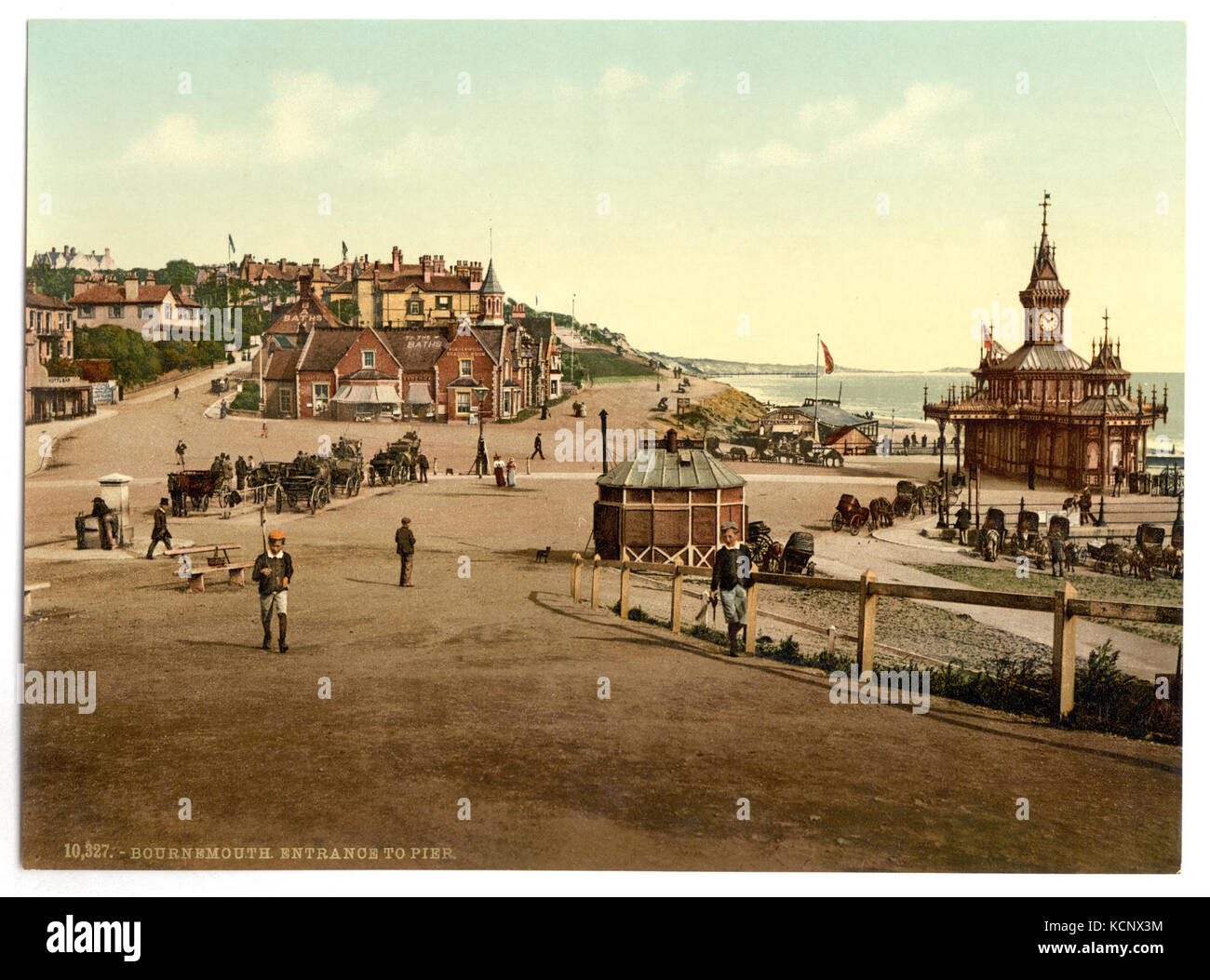 Bournemouth old map hi-res stock photography and images - Alamy