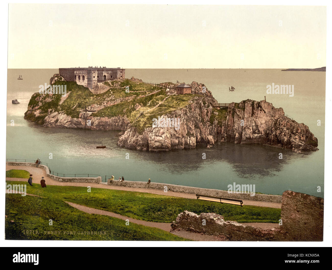 Tenby map hi-res stock photography and images - Alamy