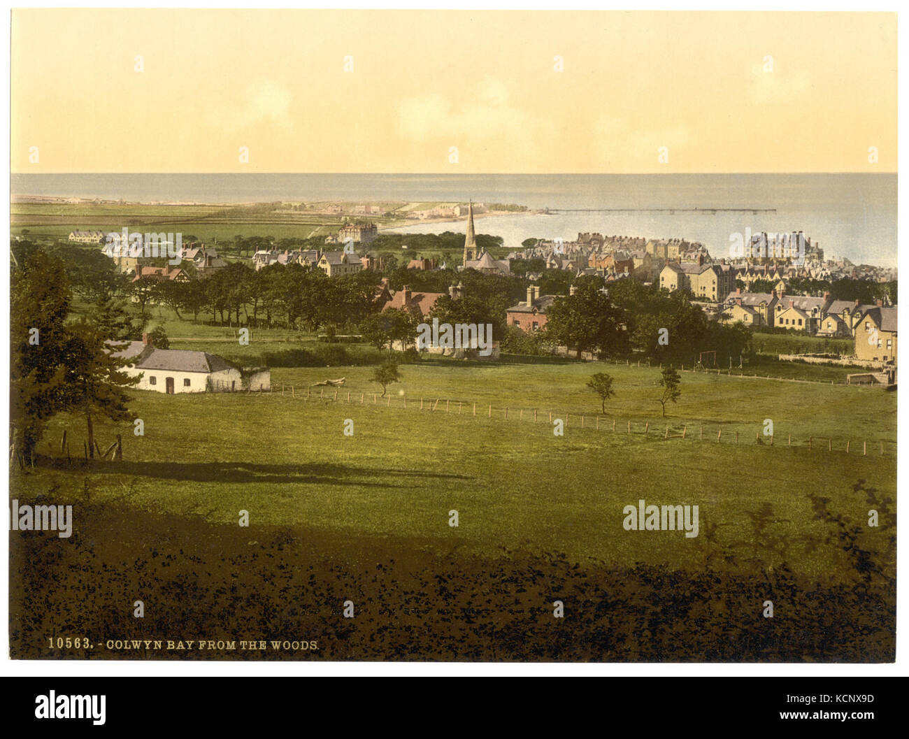Colwyn bay map hi-res stock photography and images - Alamy