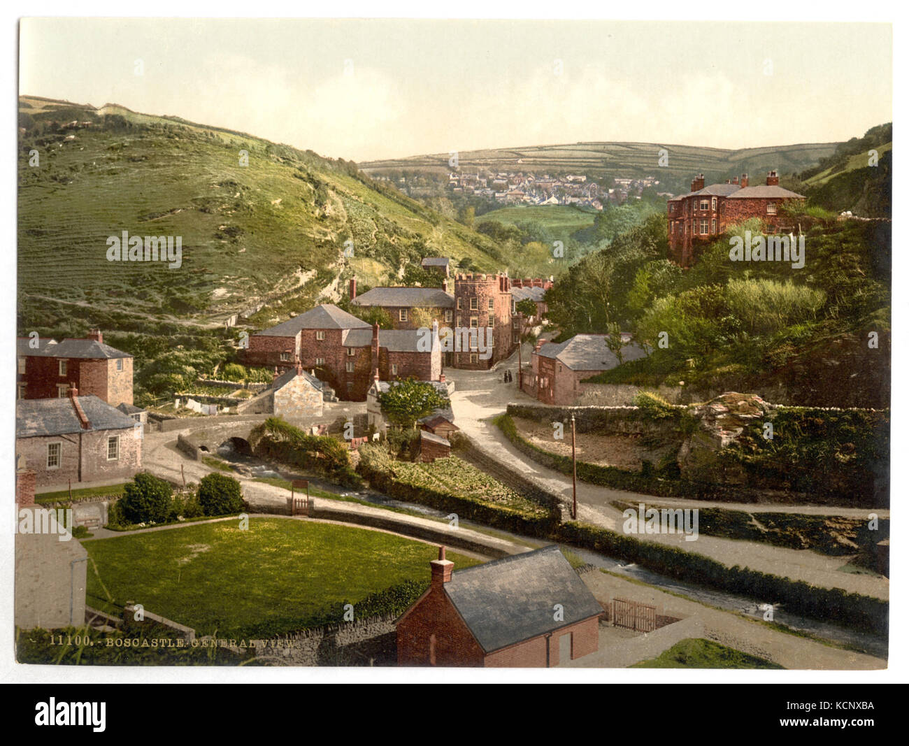 Map of boscastle hi-res stock photography and images - Alamy
