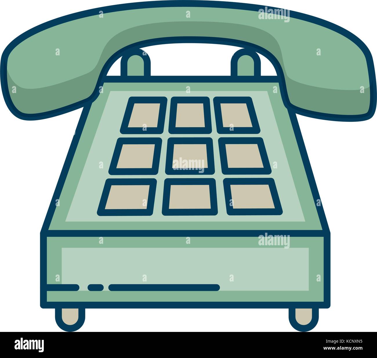 phone service isolated icon vector illustration design Stock Vector ...