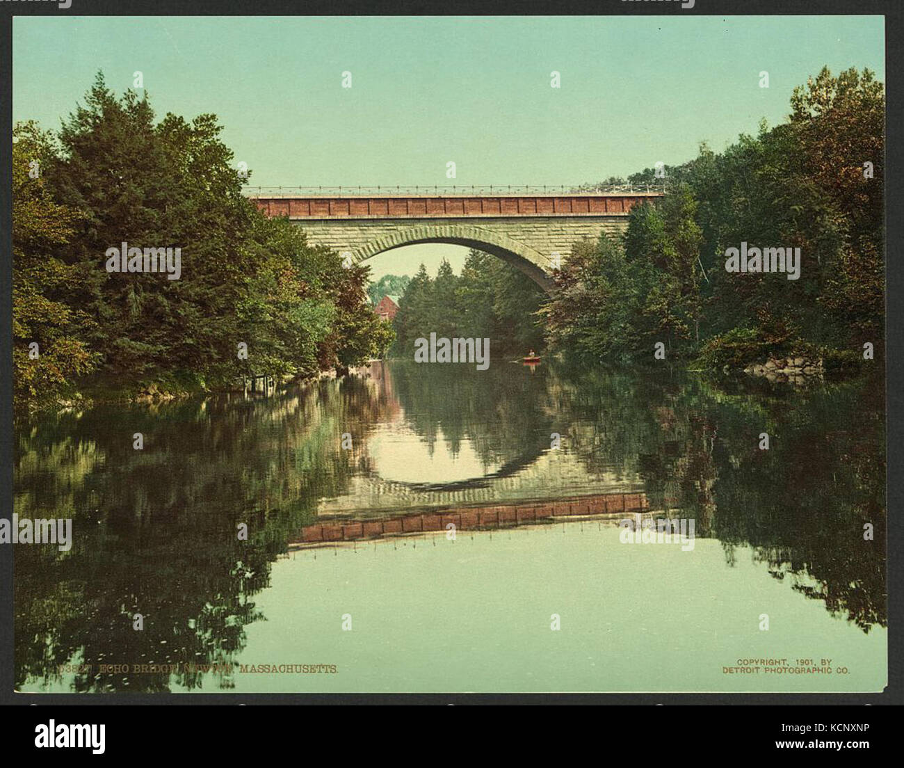 Echo Bridge, Newton, Massachusetts LCCN2008679575 Stock Photo - Alamy
