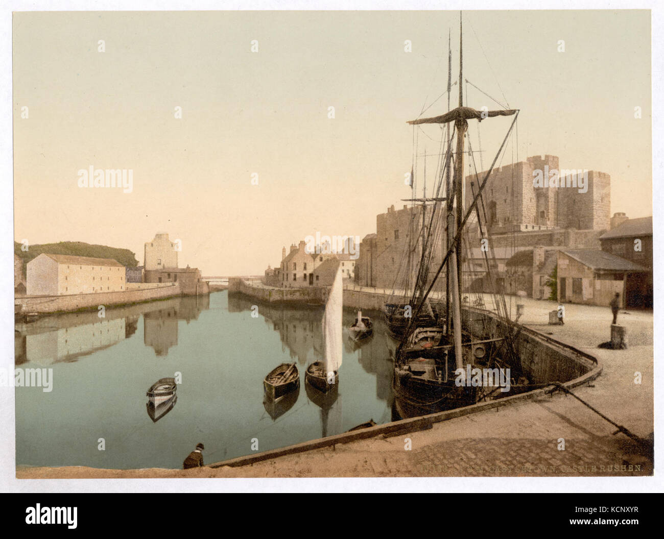 Castletown, Rushen Castle, Isle of Man LCCN2002697024 Stock Photo - Alamy