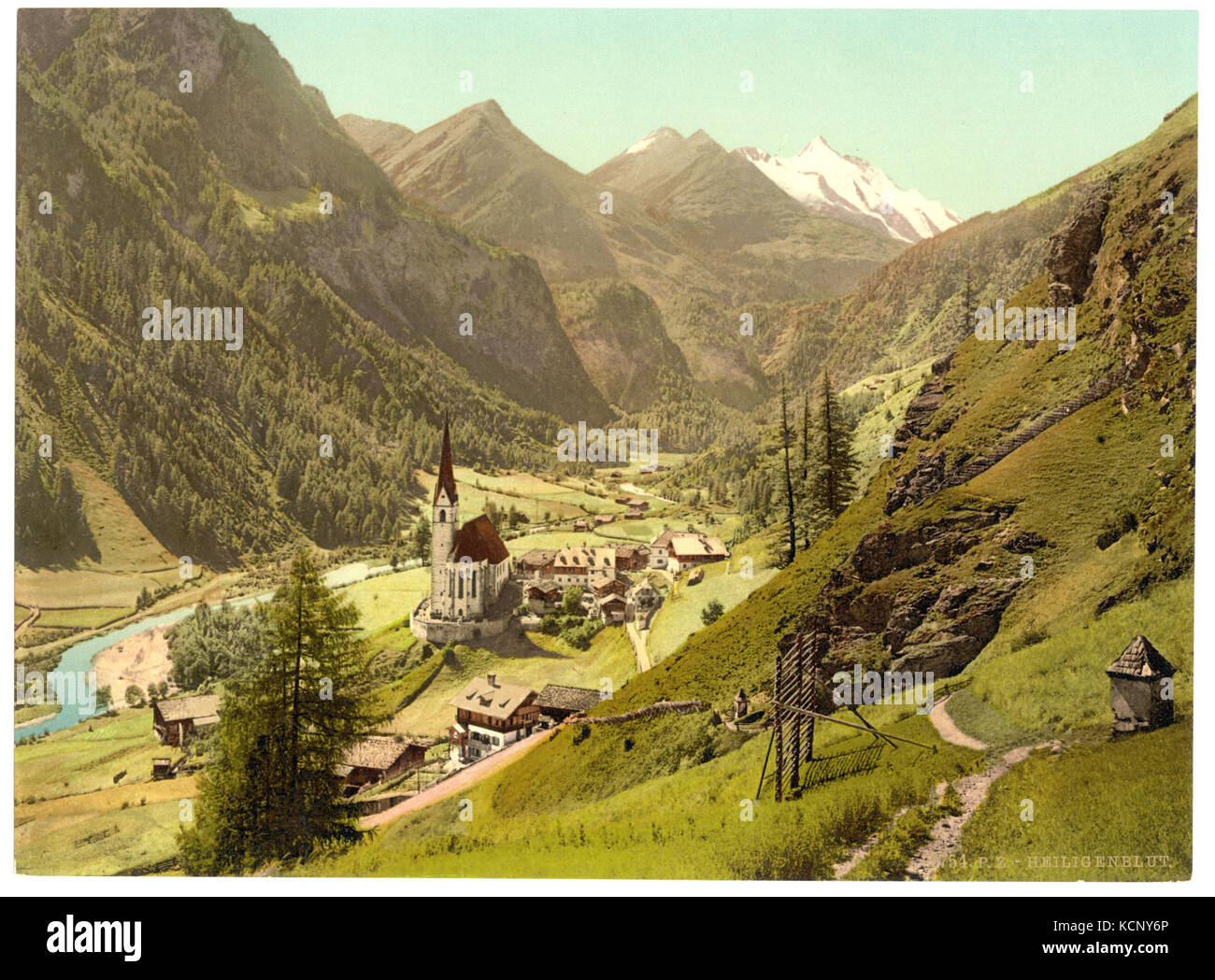 This image captures the Glockner District in Heiligenblut, Carinthia ...