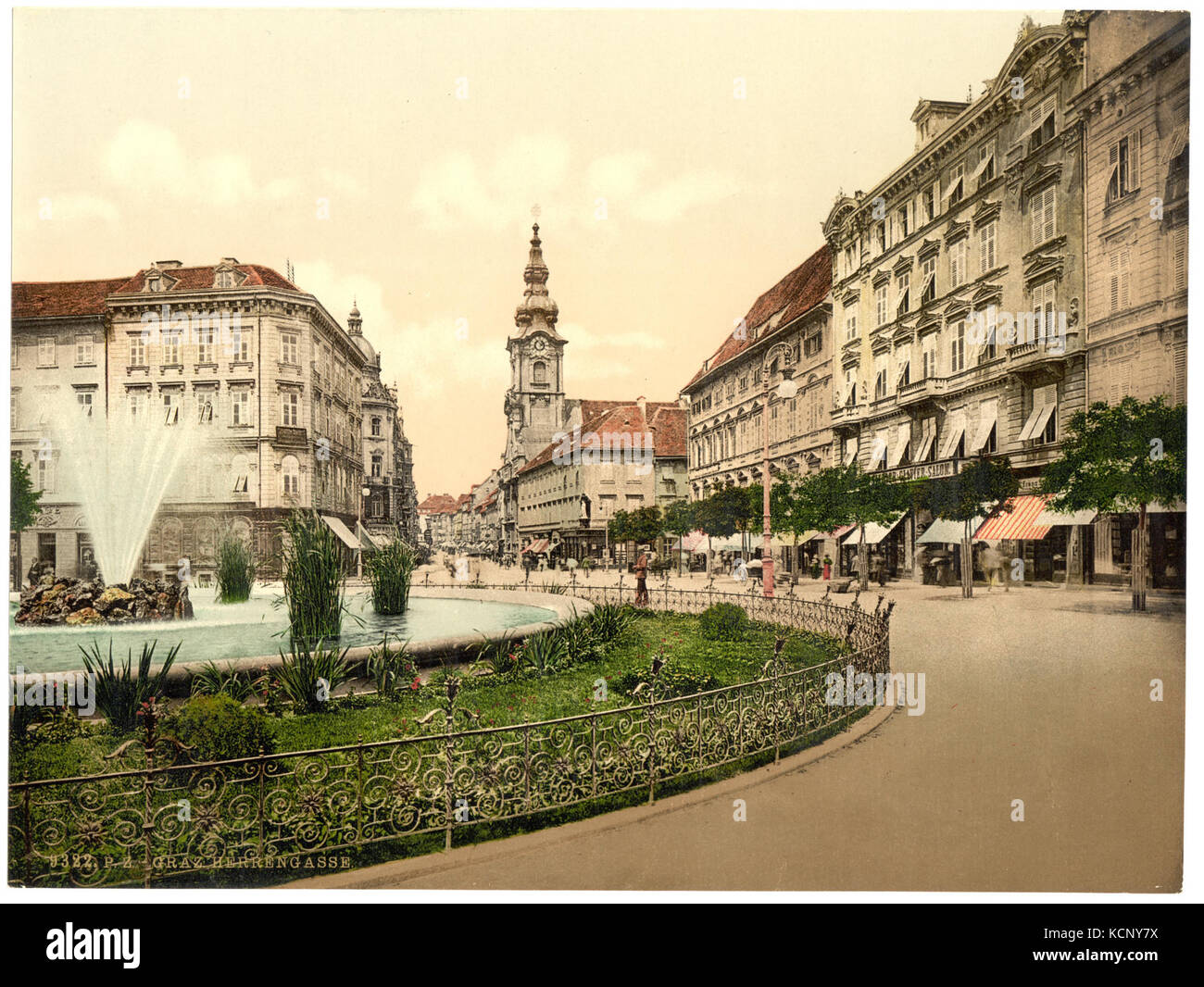 Graz, Herrengasse, Styria, Austro Hungary LCCN2002710970 Stock Photo ...
