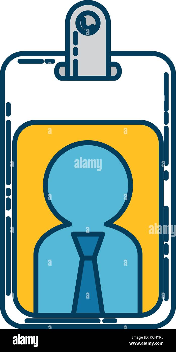 worker badge isolated icon vector illustration design Stock Vector ...