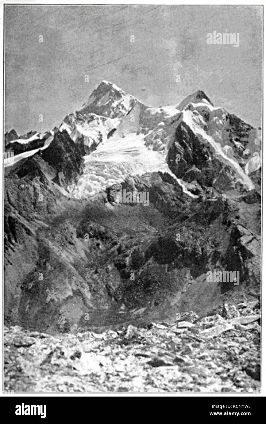 Chomolhari from the South Stock Photo - Alamy