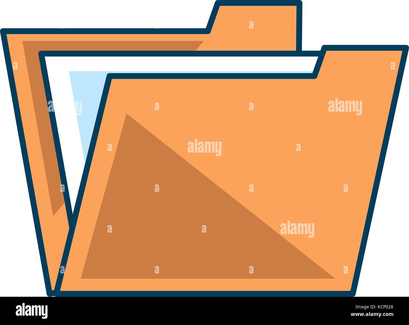 folder document isolated icon vector illustration design Stock Vector ...