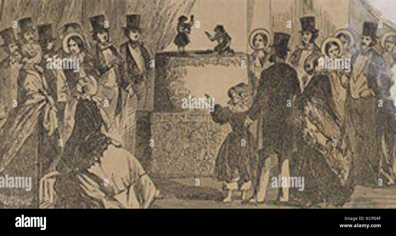 Aztec Lilliputians image from newspaper Stock Photo - Alamy