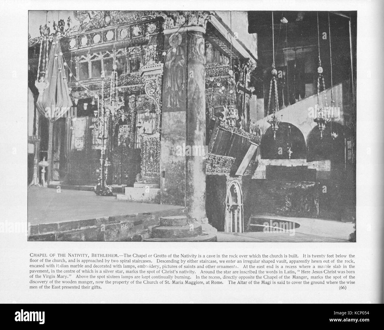 Bethlehem. Chapel of the Nativity, 66.Holy land photographed. Daniel B ...